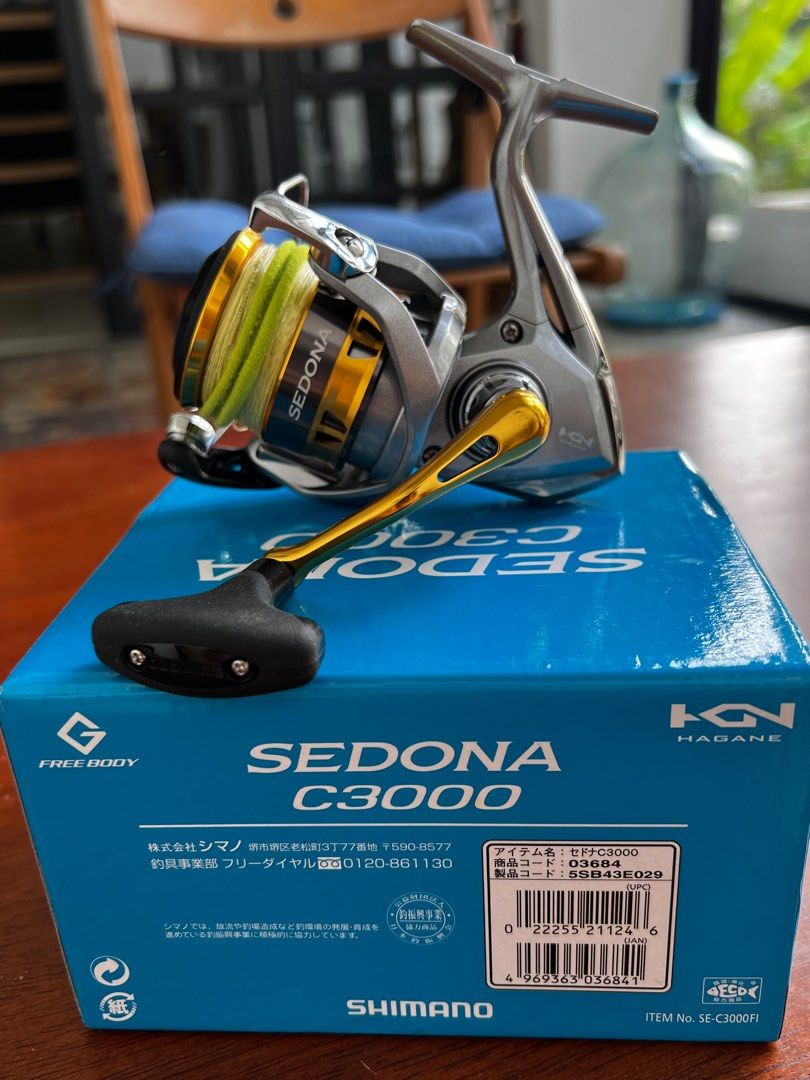 Shimano Sedona C3000 Fishing Reel, Sports Equipment, Fishing on Carousell
