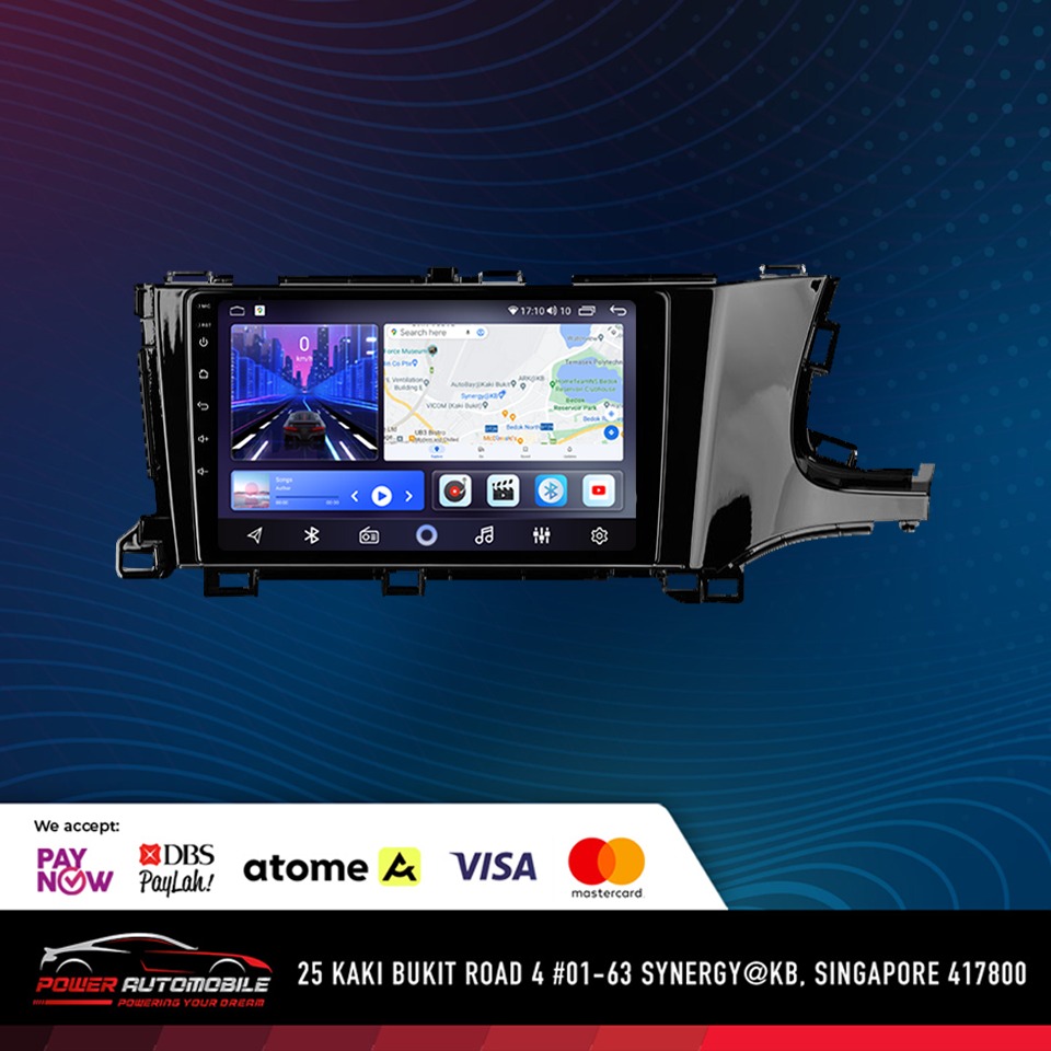 SHUTTLE HONDA 9 INCH ANDROID PLAYER HEADUNIT 2K 8 CORE WIRED+WIRELESS ...