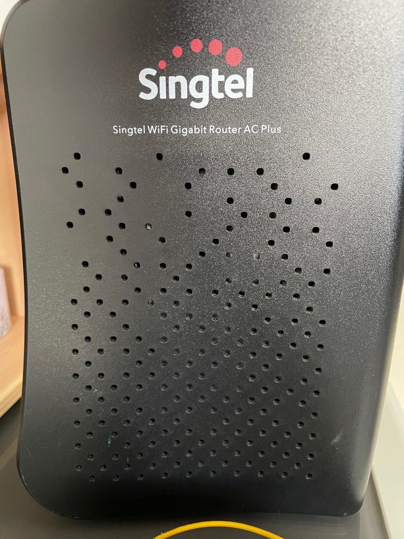 Singtel optic modem and router, Computers & Tech, Parts & Accessories ...