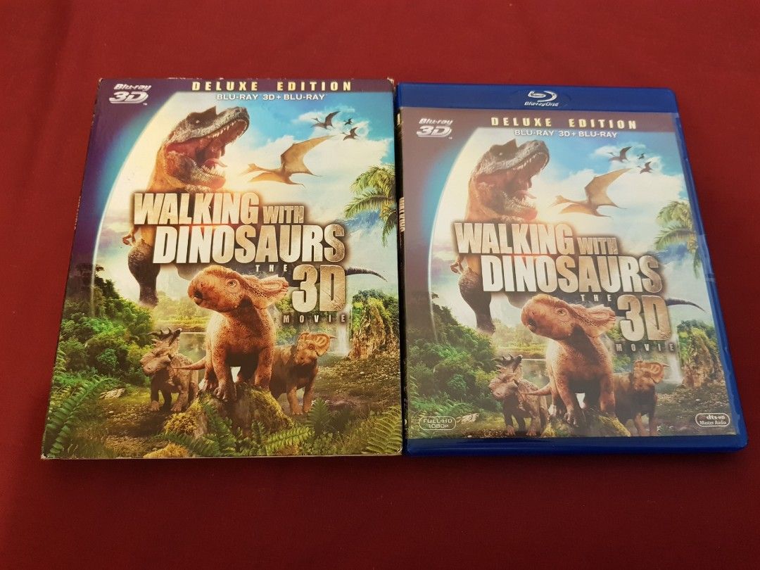 Slipcover 3D Walking With Dinosaurs Deluxe Edition Double Blu-Ray Set ...