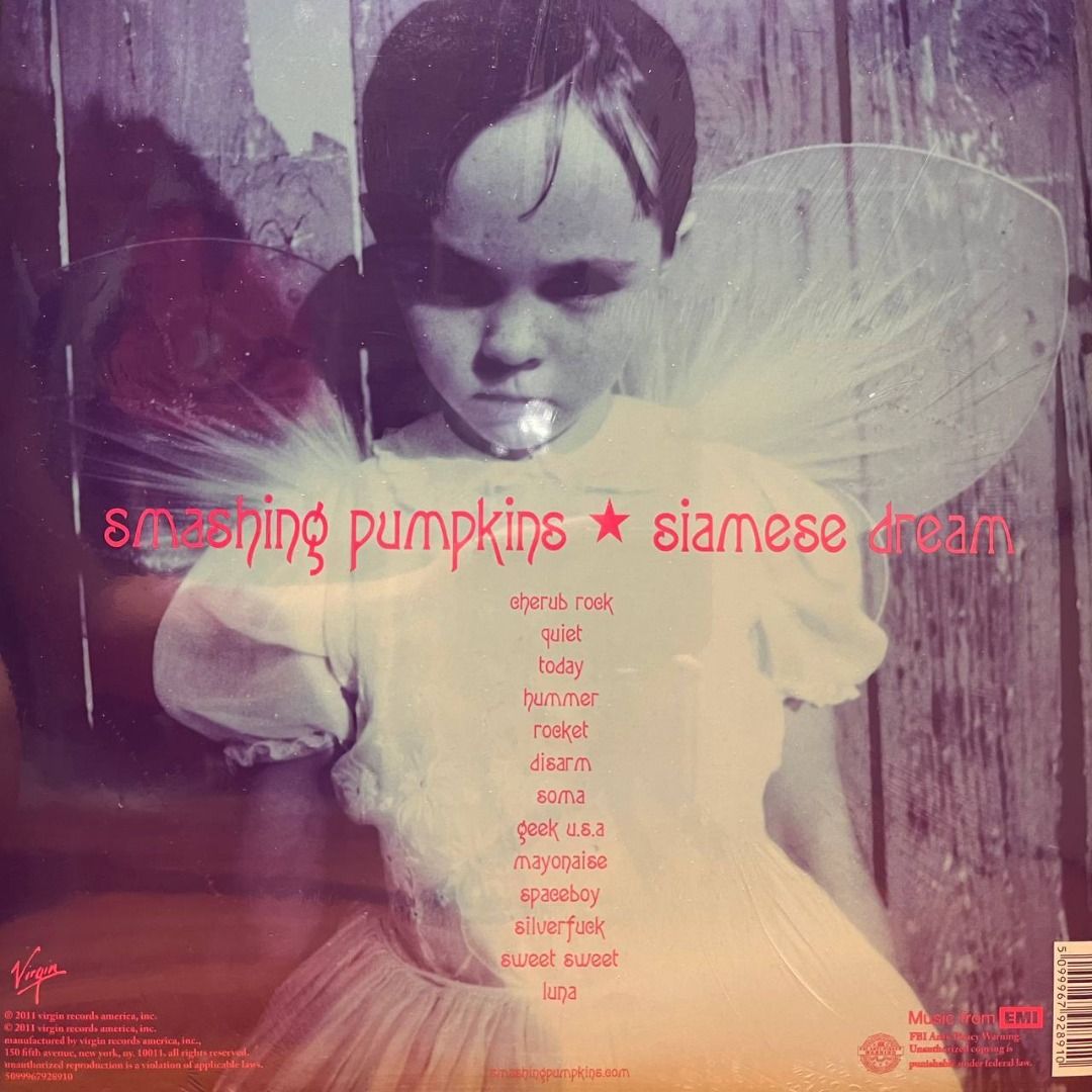 Smashing Pumpkins - Siamese Dream (Vinyl), Hobbies & Toys, Music & Media, Vinyls on Carousell
