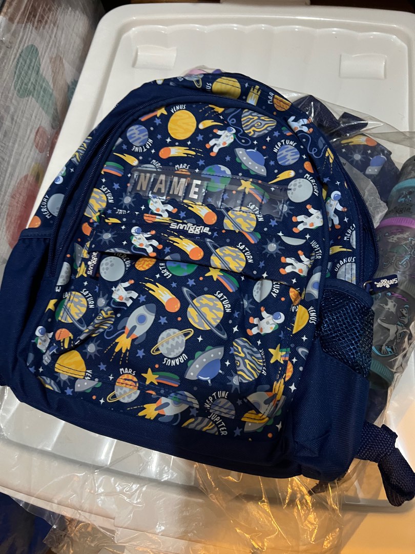 Smiggle Original Backpack Junior Space Tas Belakang Anak SD TK, Bayi ...