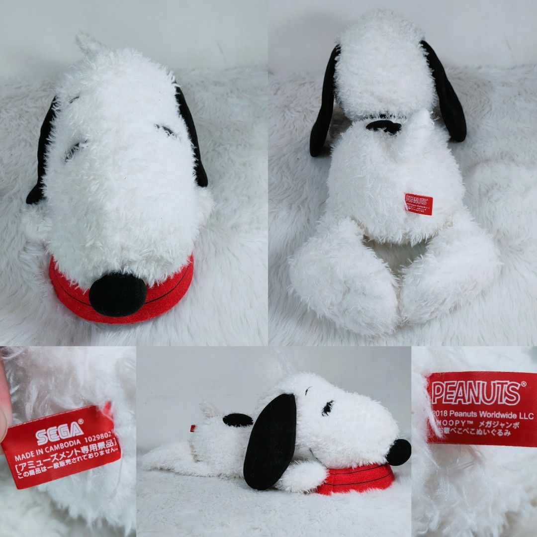 Snoopy Eating Time Plush, Hobbies & Toys, Toys & Games on Carousell