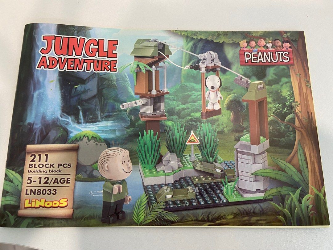 Snoopy miniso peanuts lego, Hobbies & Toys, Toys & Games on Carousell