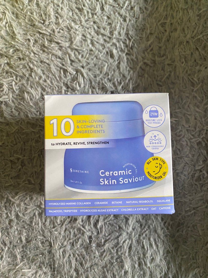 New !!! Somethinc Ceramic Skin Saviour Moisturizer Gel 50 ml, Kesehatan ...