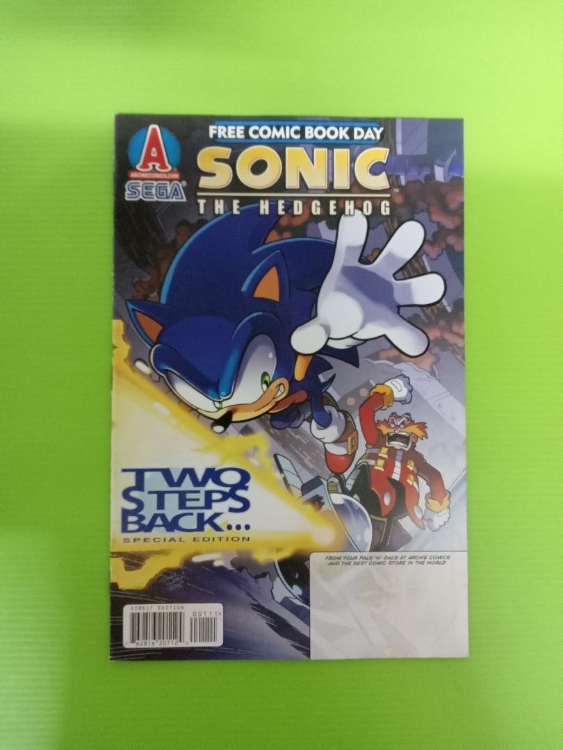 Sonic The Hedgehog - FCBD ( Tracy Yardley/Matt Herms - Cover Art ...