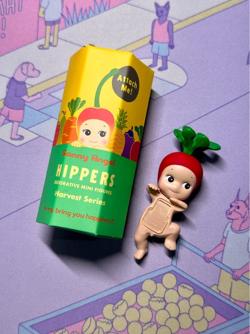 Sonny Angel Hippers Harvest Series - Radish on Carousell