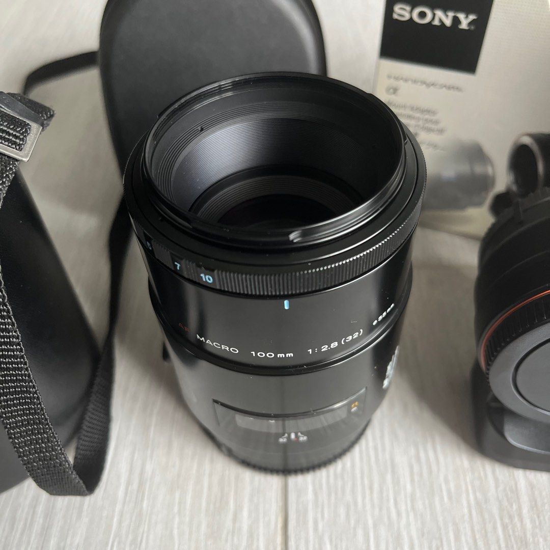 Sony La Ea4 Laea4 Minolta 70 210mm F4 100mm F2 8 攝影器材 鏡頭及裝備