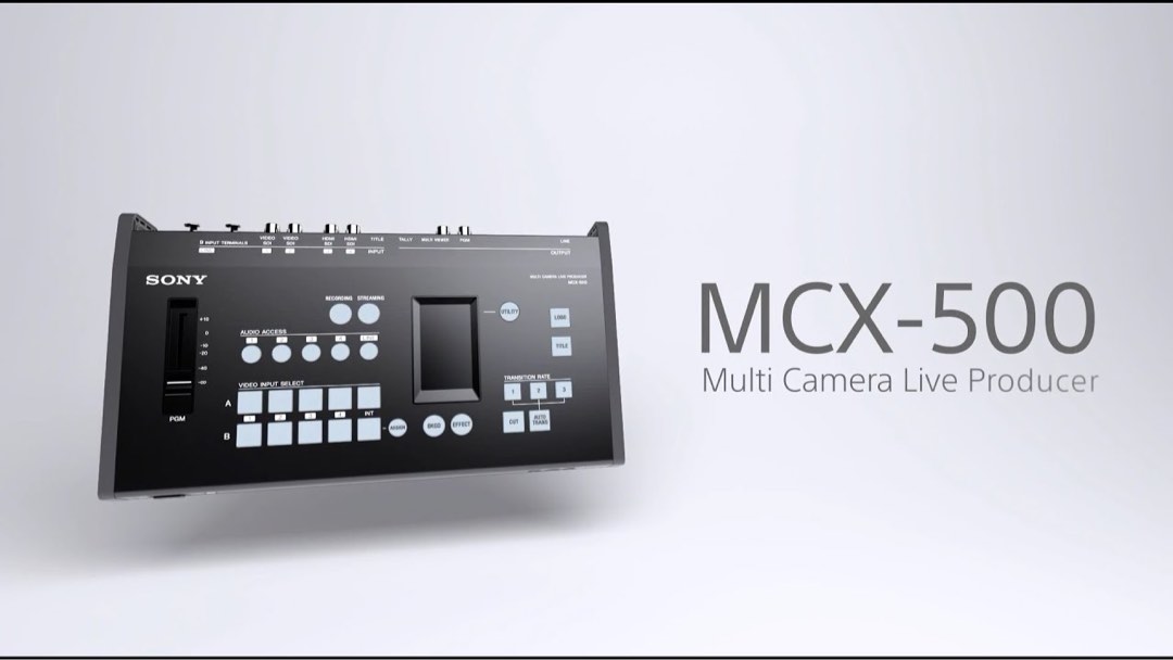 Sony MCX-500 Multi-Camera Live Producer, Photography, Video Cameras on ...