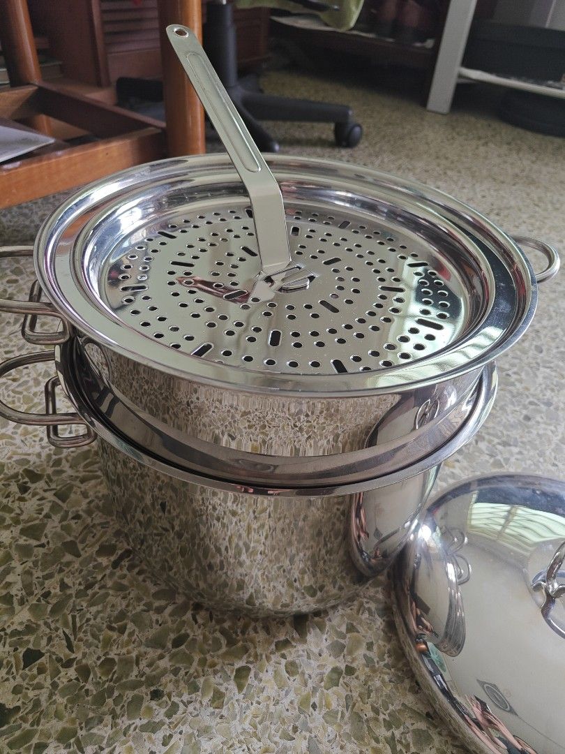 Stainless steel bottom Termo-diffuser warmer induction, TV & Home ...