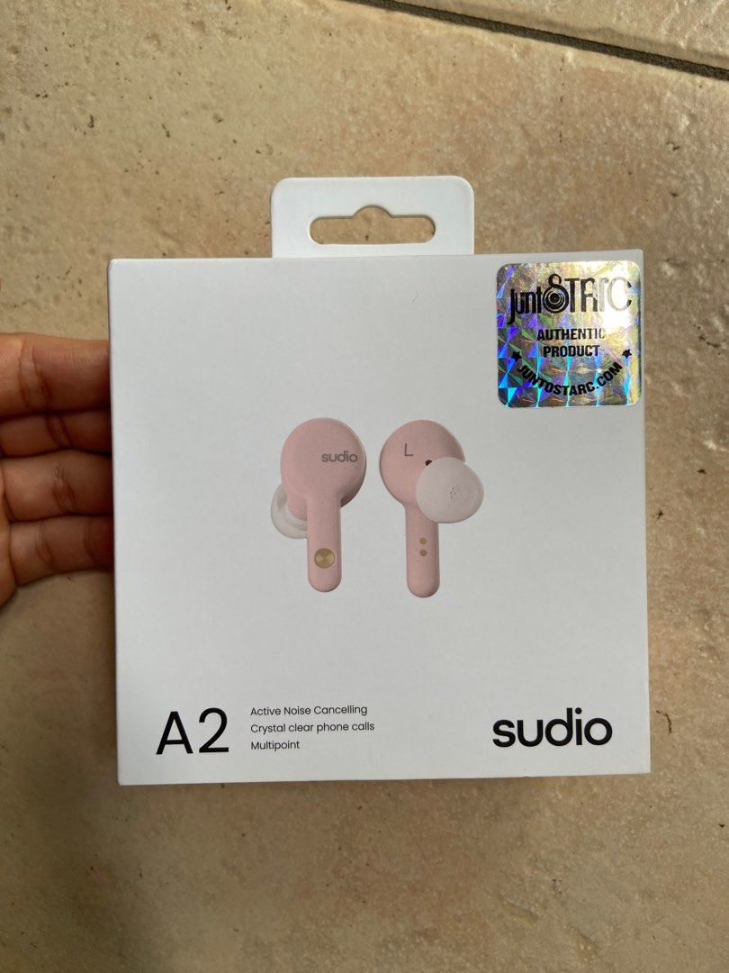 Sudio A2 True Wireless A2 Anc Pink, Audio, Earphones on Carousell