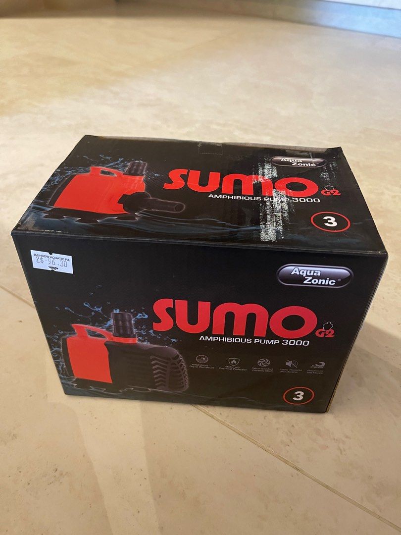 Sumo amphibious pump 3000, Pet Supplies, Homes & Other Pet Accessories ...