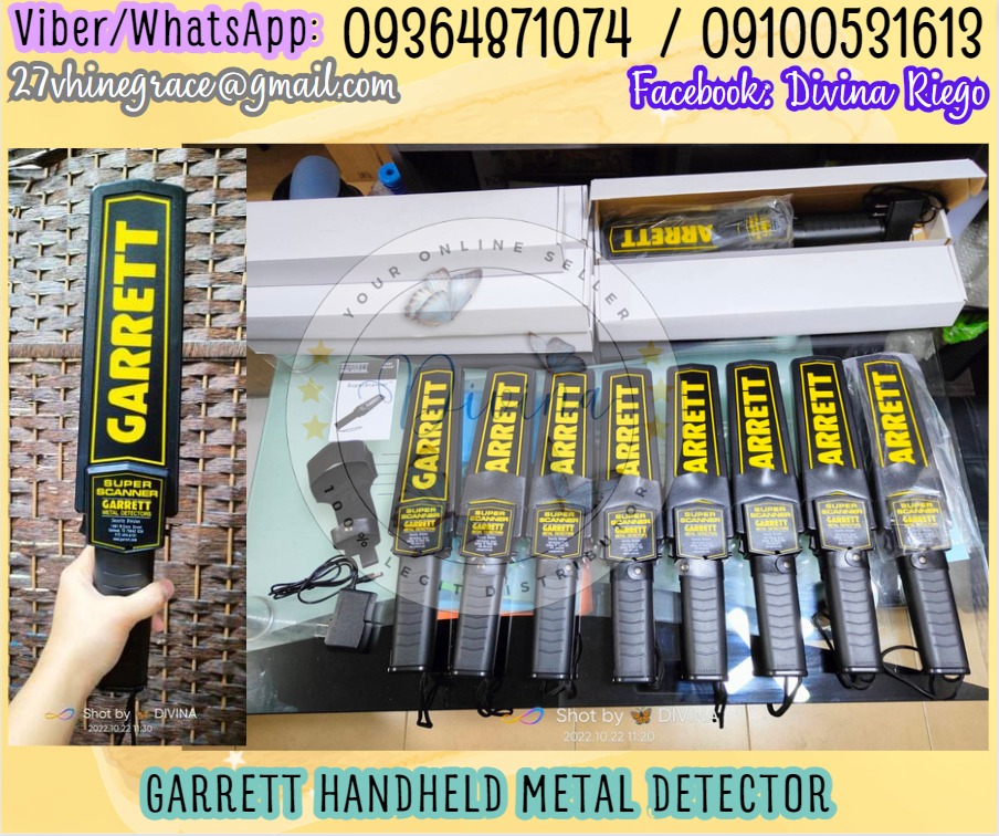 Super Scanner Garrett Handheld Metal Detector, Furniture & Home Living ...