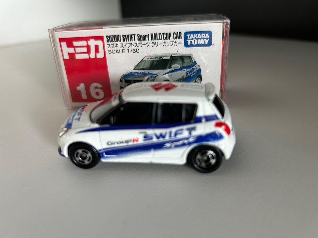 Suzuki swift sport rally Tomica 1:64, Hobbies & Toys, Toys & Games on ...