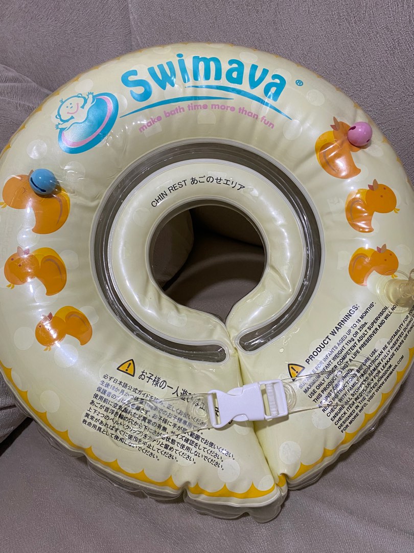 *Repriced* Swimava Starter Ring - neck floater, Babies & Kids, Going Out, Other Babies Going Out ...