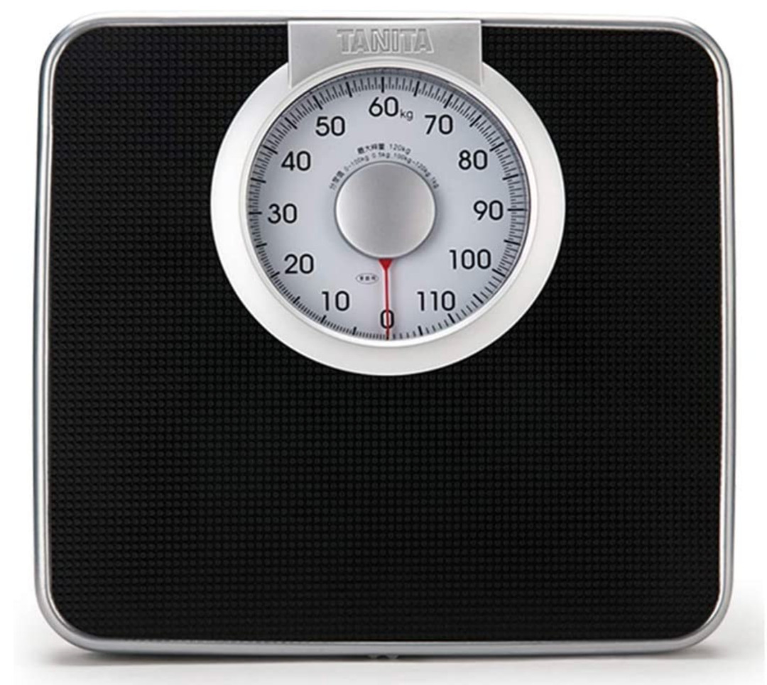 TANITA Body Weight Scale (Round Corner + Safe design), Health ...