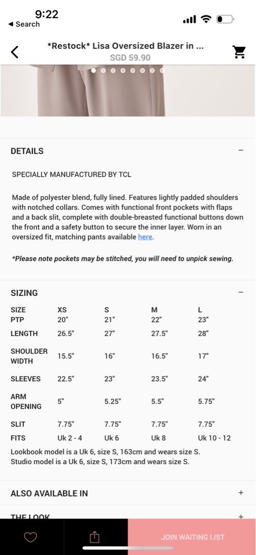TCL Lisa Blazer in Clay, Women's Fashion, Coats, Jackets and Outerwear ...