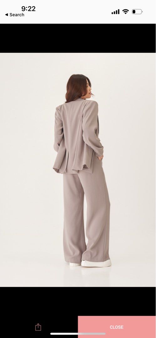 TCL Lisa Blazer in Clay, Women's Fashion, Coats, Jackets and Outerwear ...