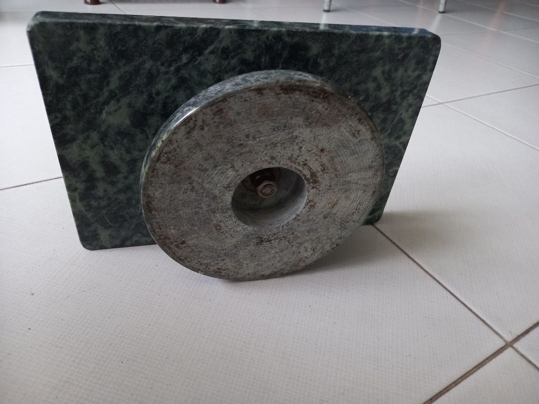 Telephone Vintage Base/Pedestal Revolving of Solid Granite, Hobbies ...
