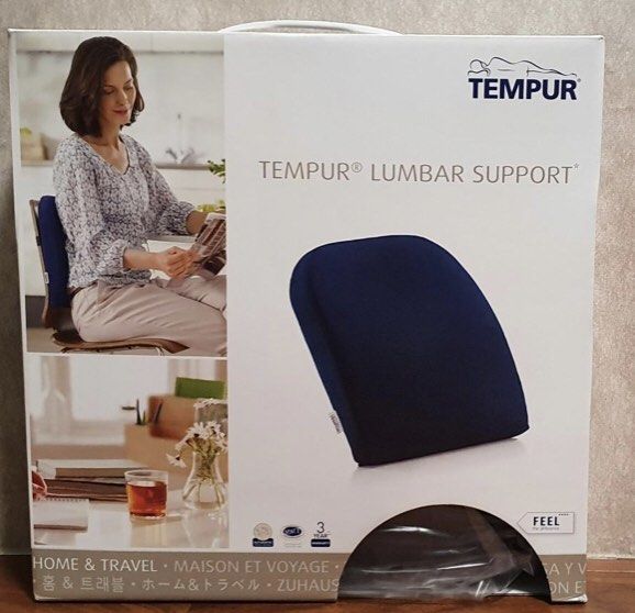 TEMPUR LUMBAR SUPPORT[ Authentic and Brand New], Furniture & Home ...