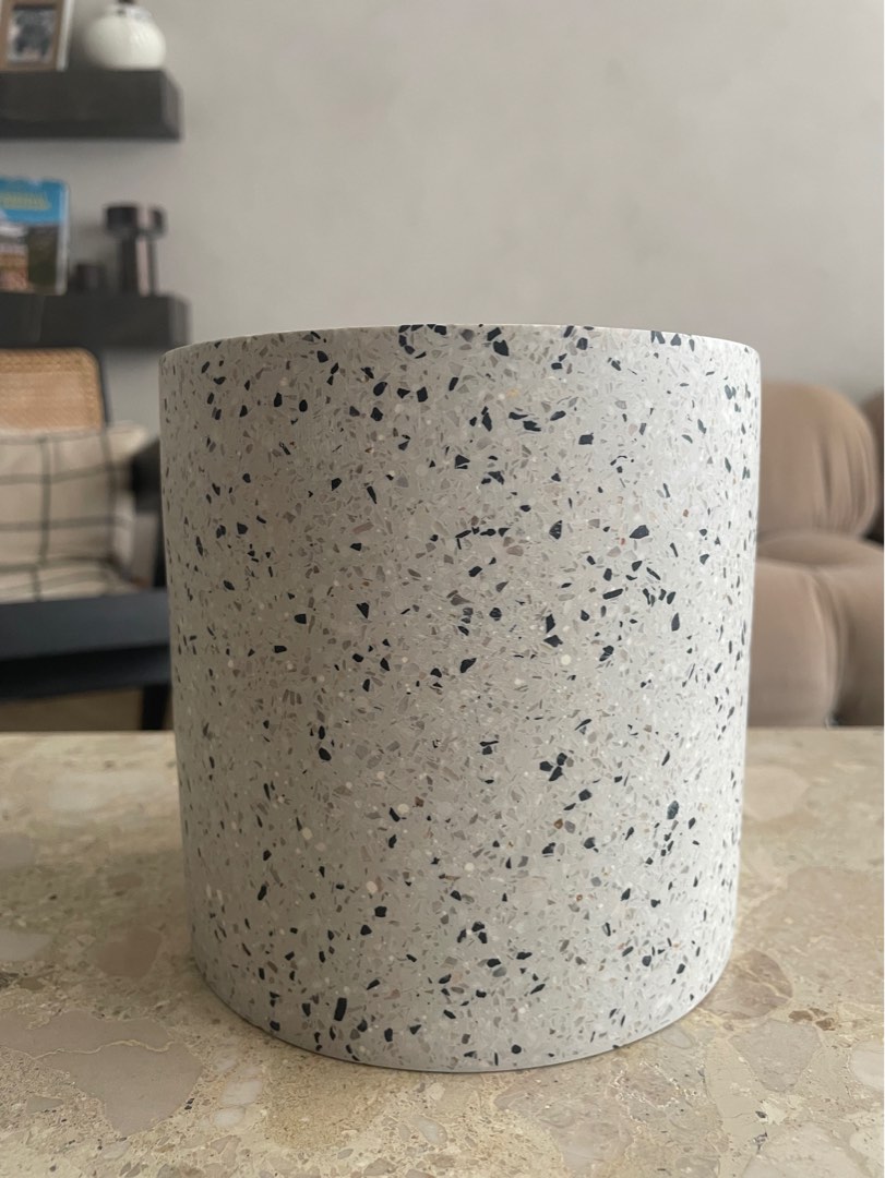 Terrazzo pot, Furniture & Home Living, Gardening, Pots & Planters on ...