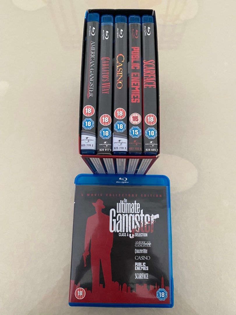 The Ultimate Gangster Class A Blu Ray Selection, Hobbies & Toys, Music ...