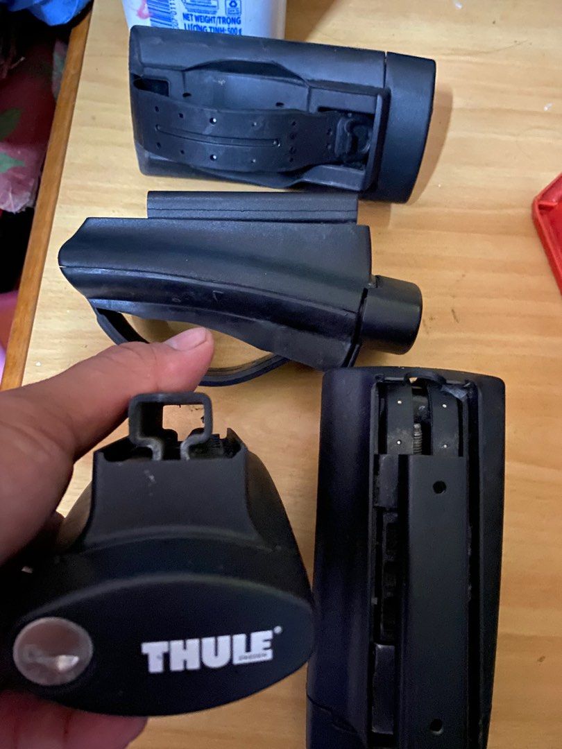 Thule rapid system 775 for railings need mo nlng ng crossbar. on Carousell