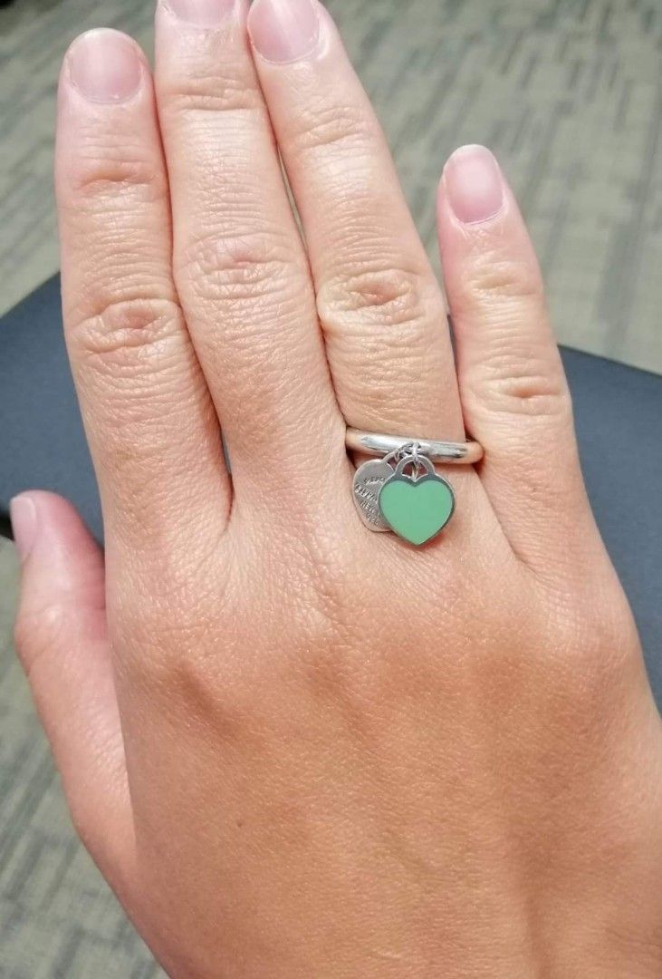 Tiffany & Co. Dangle ring, Women's Fashion, Jewelry & Organisers, Rings ...