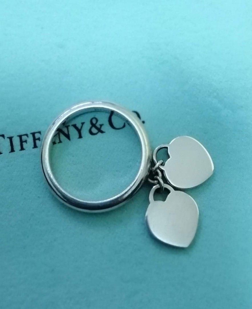 Tiffany & Co. Dangle ring, Women's Fashion, Jewelry & Organisers, Rings ...