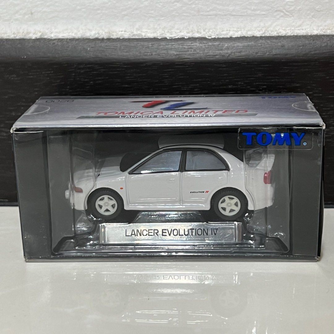 Tomica Limited 0026 Mitsubishi Lancer Evolution IV (White), Hobbies ...