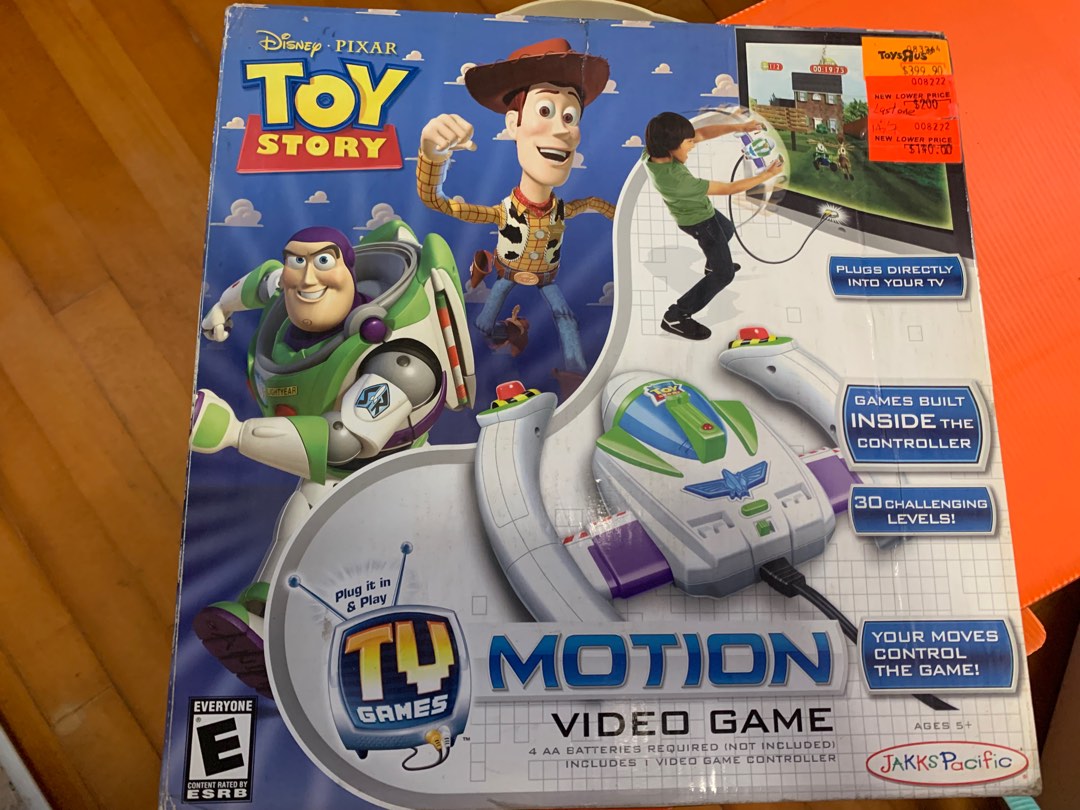 Toy Story TV Motion Video Game, 電子遊戲, 電子遊戲, 其他 - Carousell