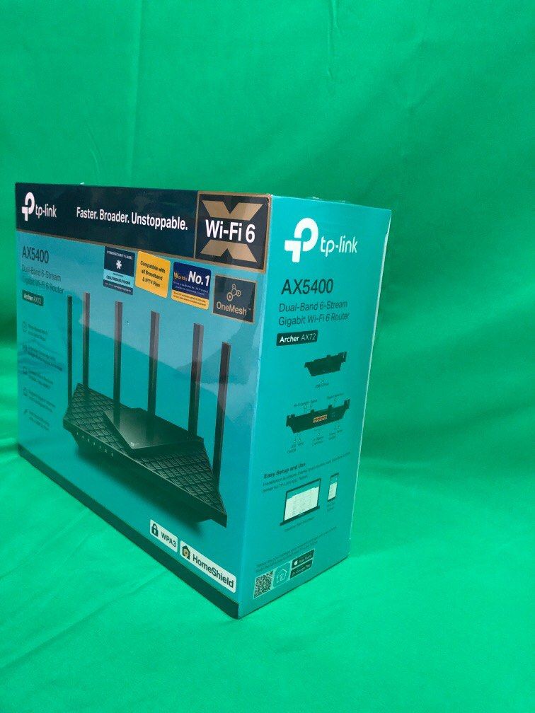 TP Link - AX5400 Dual-Band 6 Stream Gigabit Wifi 6 Router, Computers ...