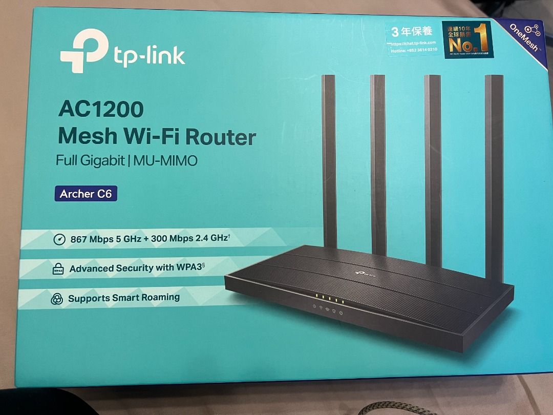 TP-Link AC1200 Mesh Wi-fi Router 867Mbps, 電腦＆科技, 商務用科技產品 - Carousell