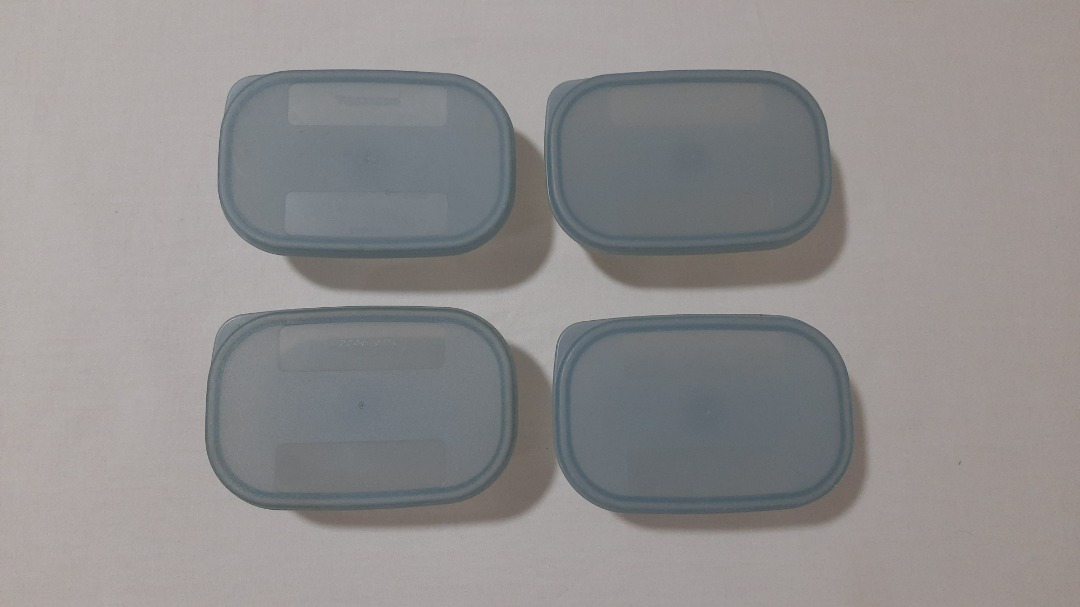 Tupperware Freezermate 140ml (dusty blue), Furniture & Home Living ...