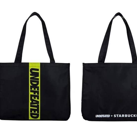 Undefeated x Starbucks, Women's Fashion, Bags & Wallets, Tote Bags on ...