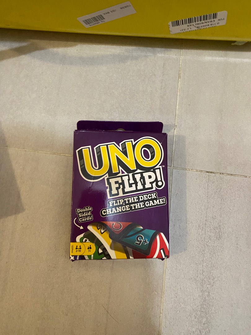Uni flip boardgame, 興趣及遊戲, 玩具 & 遊戲類 - Carousell