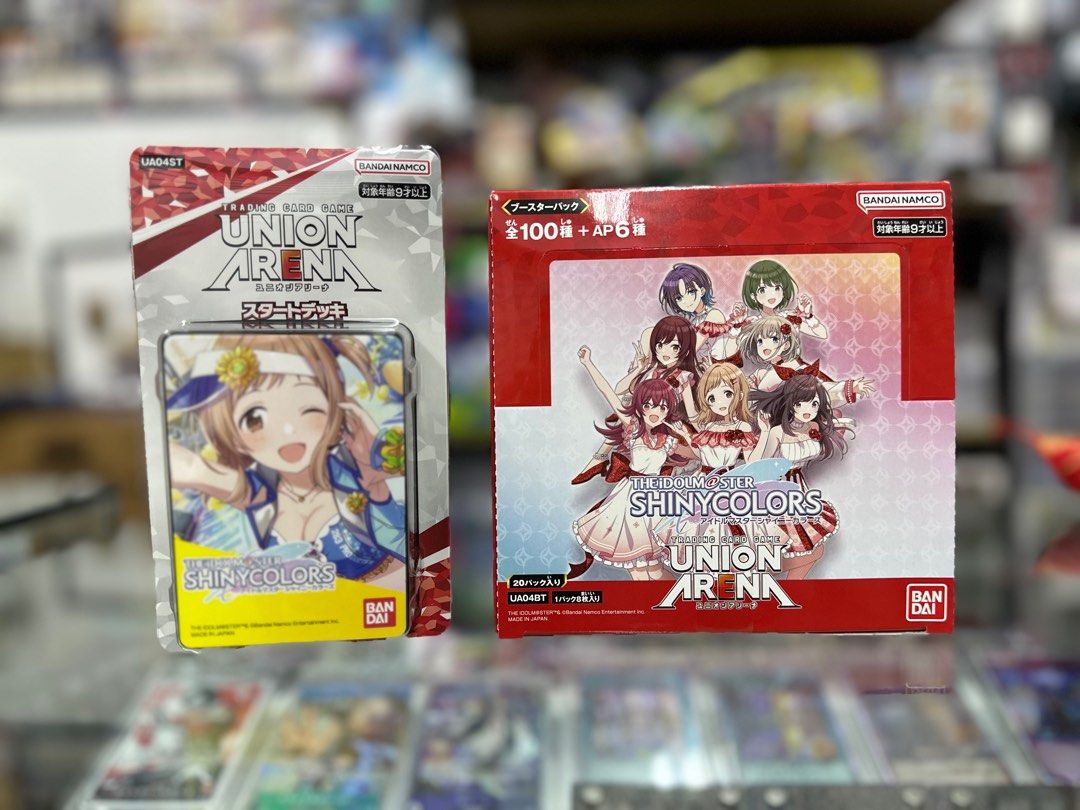 Union Arena - Demon Slayer & Idolmaster: Shiny Colours Booster Box ...