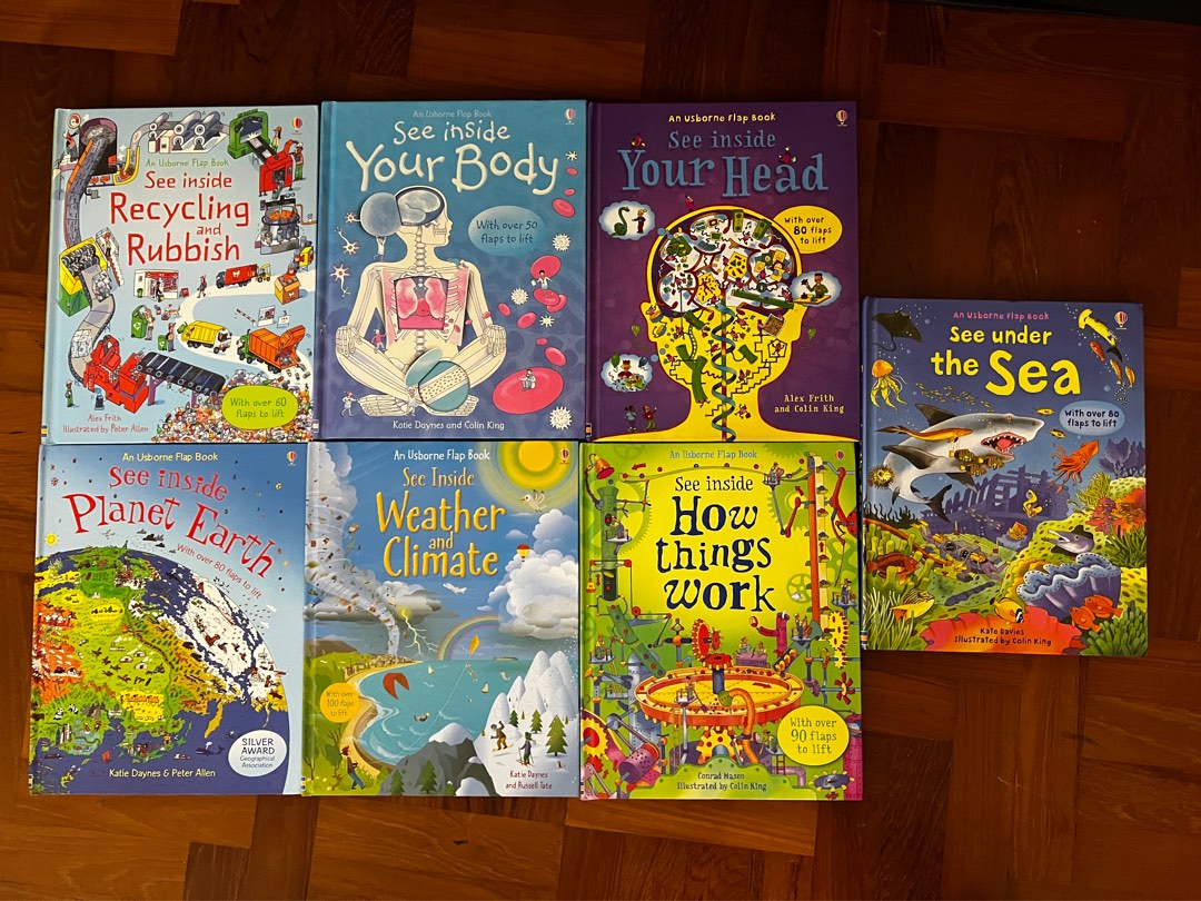 Usborne See Inside Series, Hobbies & Toys, Books & Magazines, Children ...