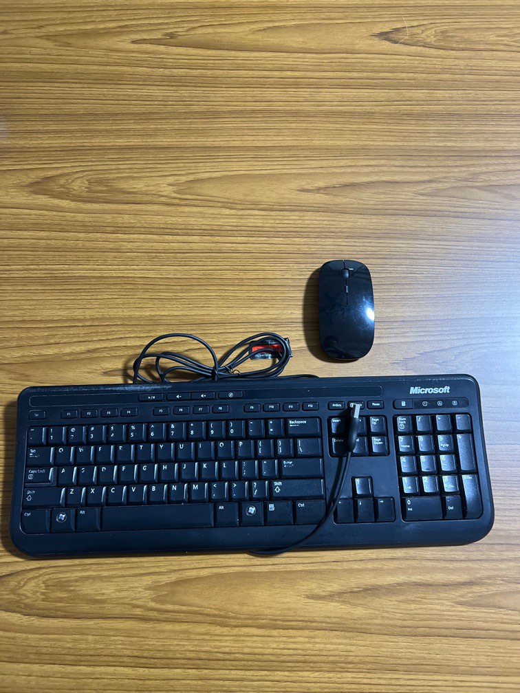 Used Microsoft Keyboard Mouse Set Computers And Tech Parts And Accessories Computer Keyboard On