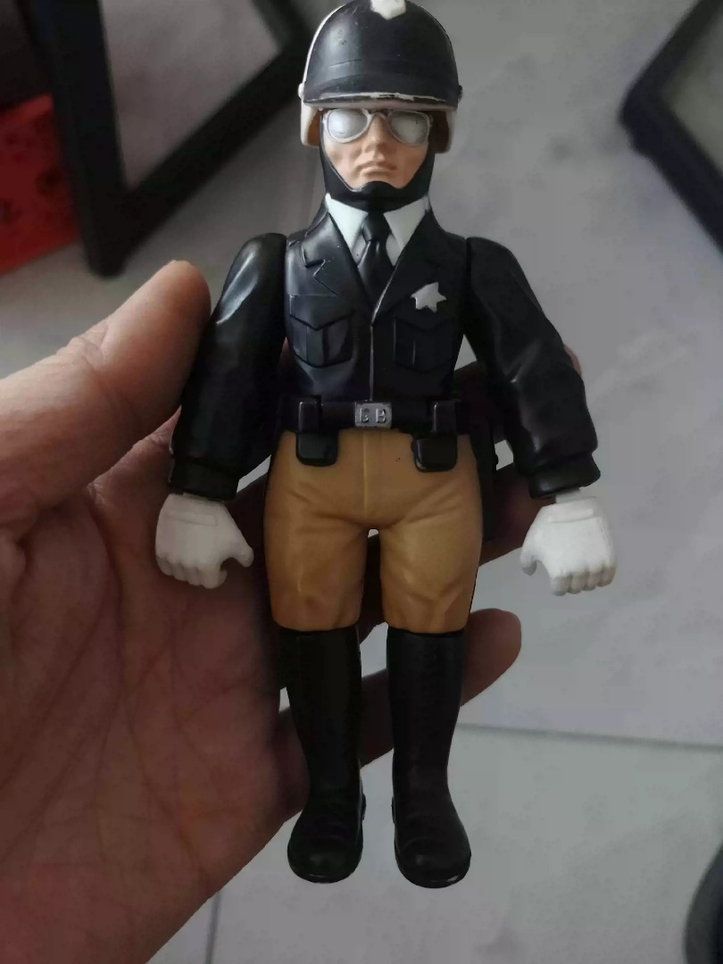 Vintage 1988 Real Ghostbusters X-Cop Police Skeleton Haunted Human ...