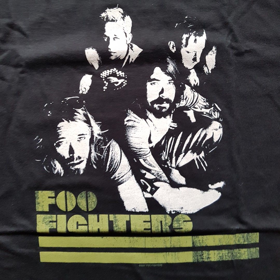 Vintage 2007 Foo Fighters USA tour band t-shirt tee Dave Grohl Taylor ...