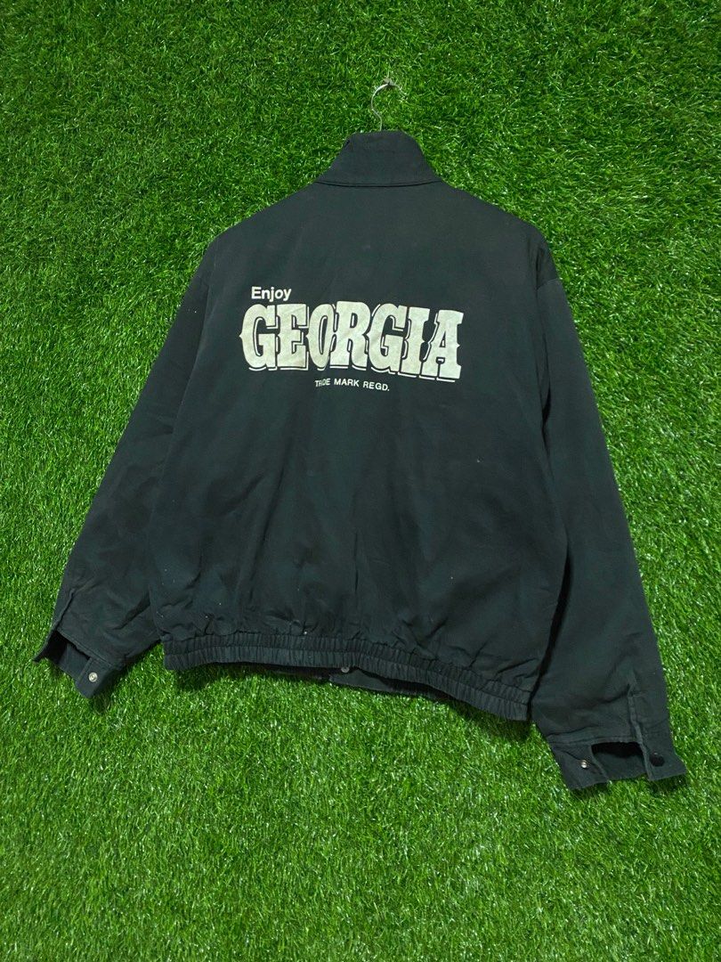 Vintage Georgia Coca Cola Jacket, Men's Fashion, Coats, Jackets and ...