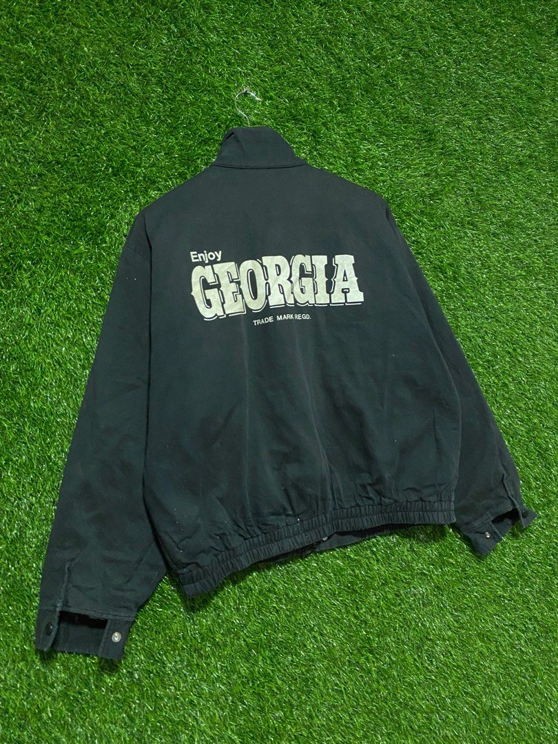 Vintage Georgia Coca Cola Jacket, Men's Fashion, Coats, Jackets and ...
