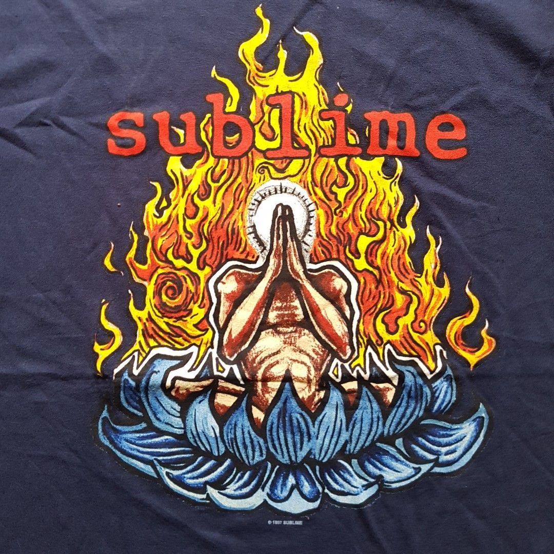 Vintage Sublime 1997 rare official band tour t-shirt tee merch ska punk ...