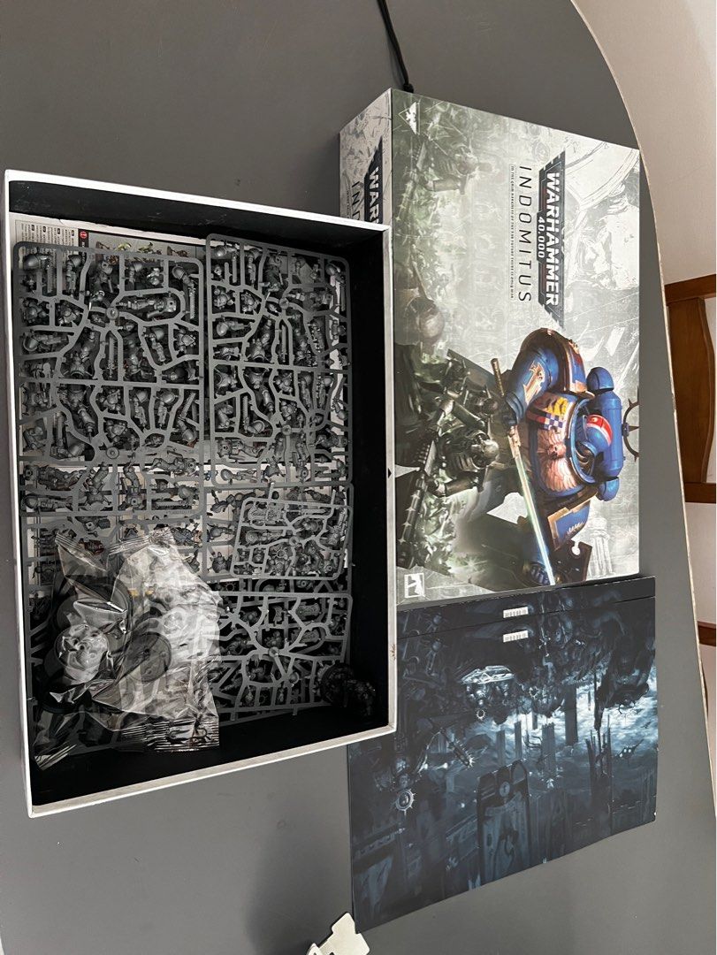 Warhammer 40K 9th Edition Indomitus Box - Space Marine Half, Hobbies ...