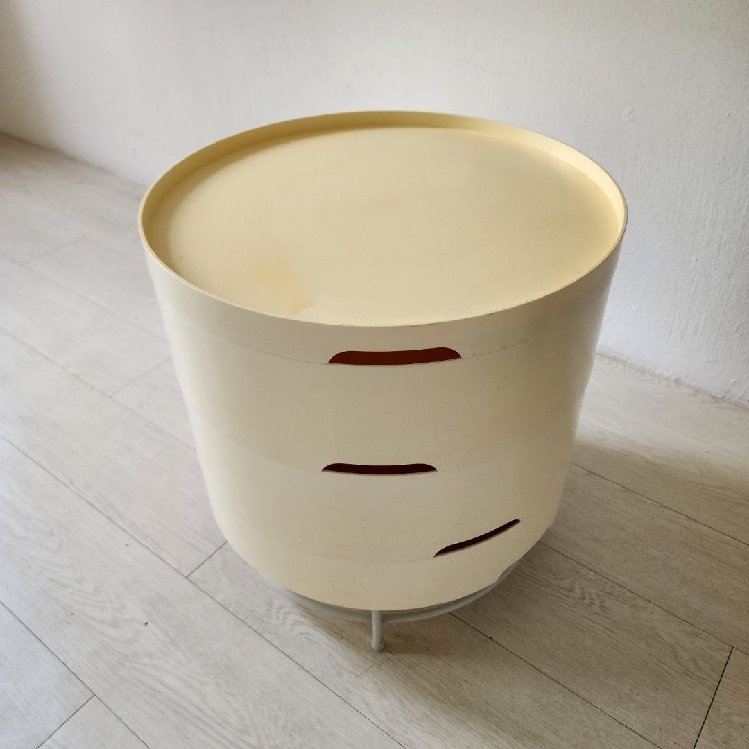 White stackable tray table, Furniture & Home Living, Kitchenware ...