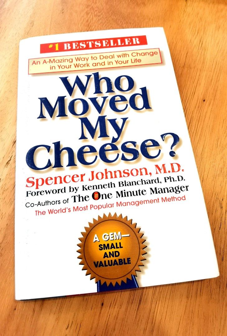 Who Moved My Cheese Book By Spencer Johnson, Hobbies & Toys, Books ...