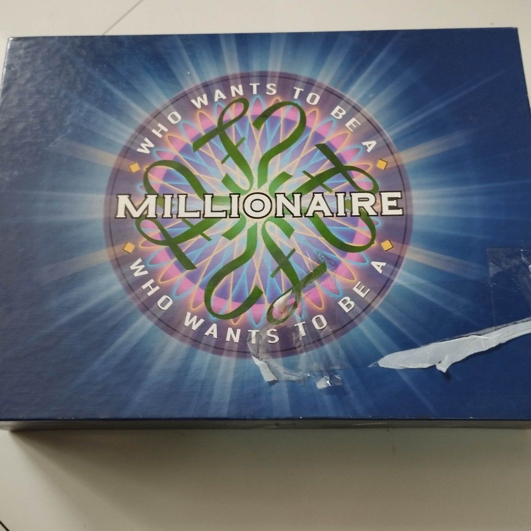 Who wants to be a millionaire game board on Carousell