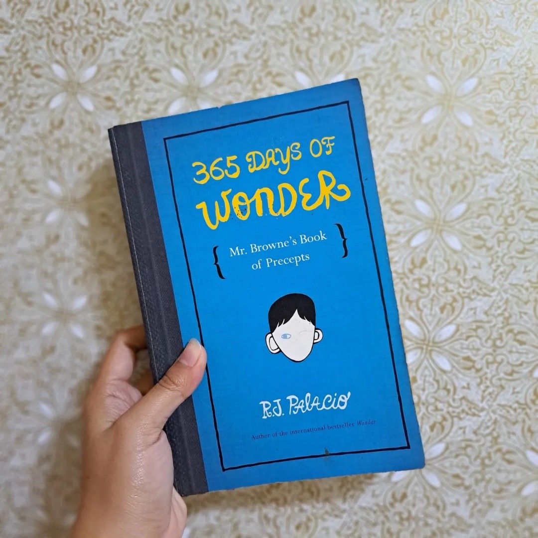 Wonder & 365 Days of Wonder by RJ Palacio, Hobbies & Toys, Books ...