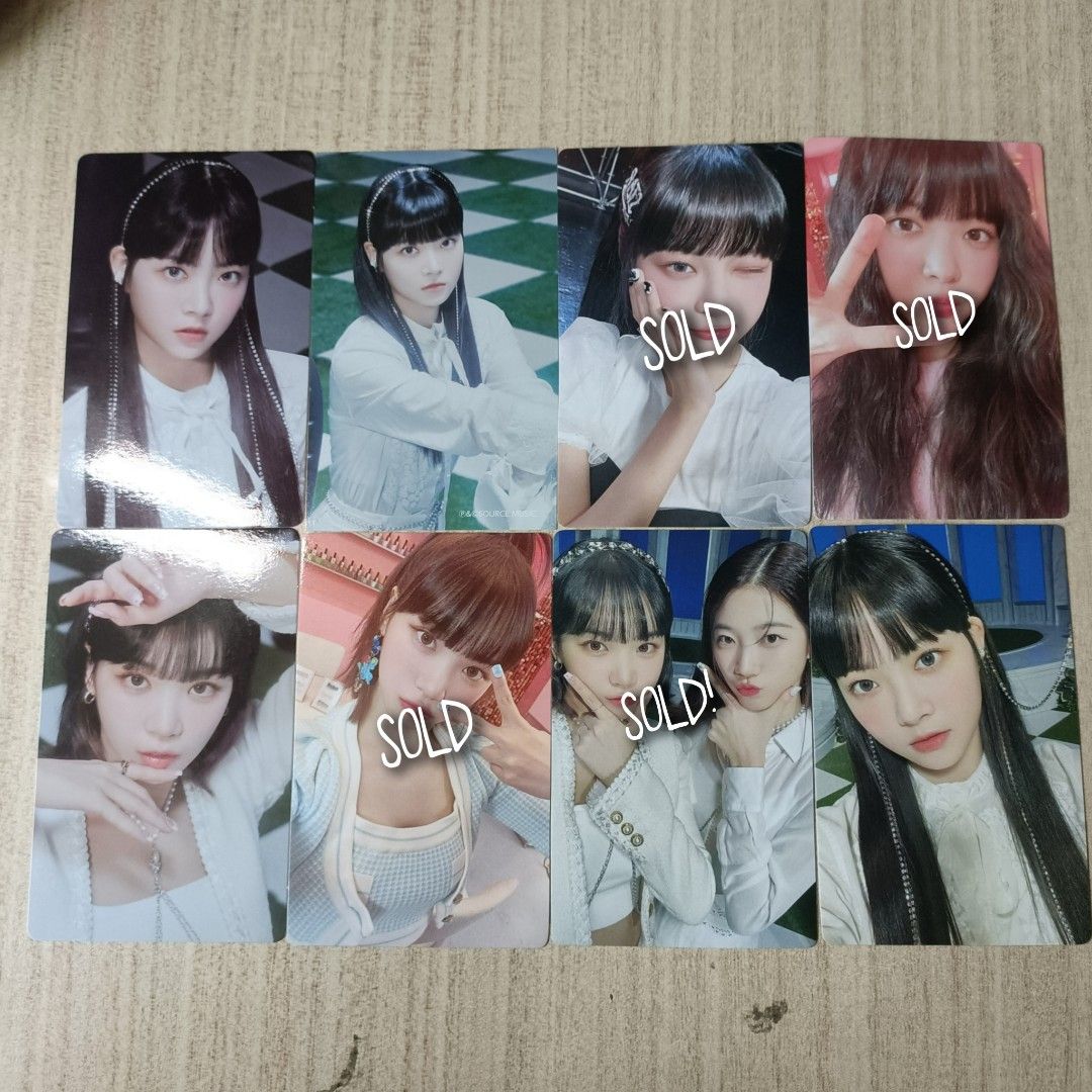 WTS LE SSERAFIM FEARLESS JAPAN PCS SOLJAC STANDARD CHAEWON EUNCHAE ...